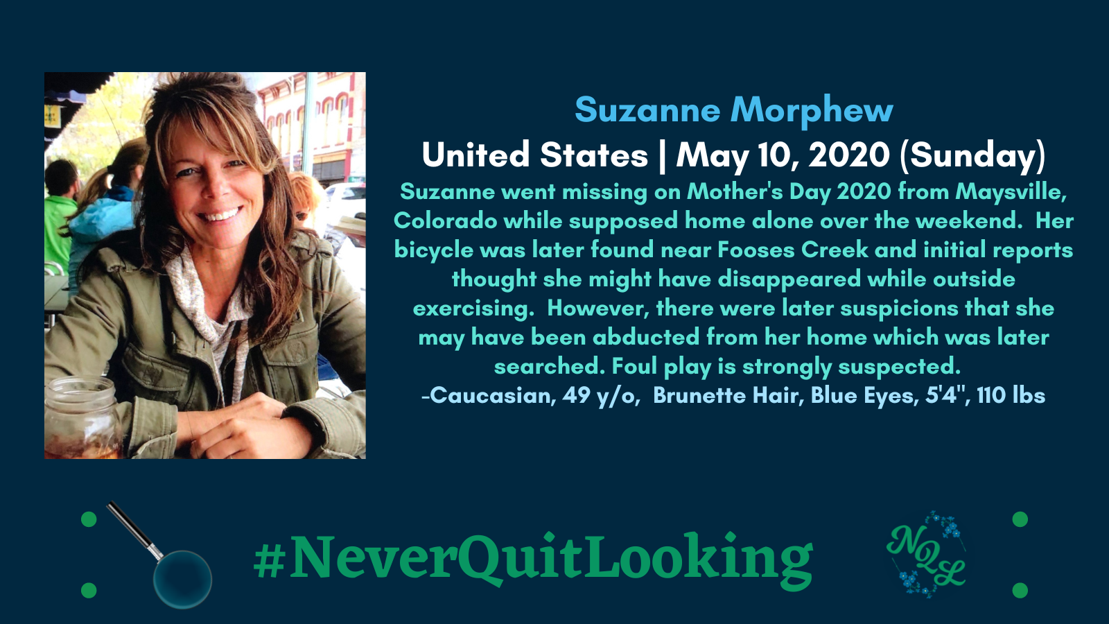 Suzanne Morphew (True Crime) - The Suitcase Detective