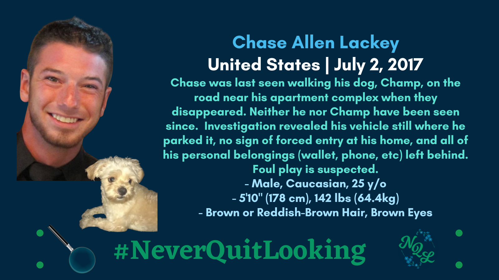 Chase Allen Lackey (Missing Person) — The Suitcase Detective